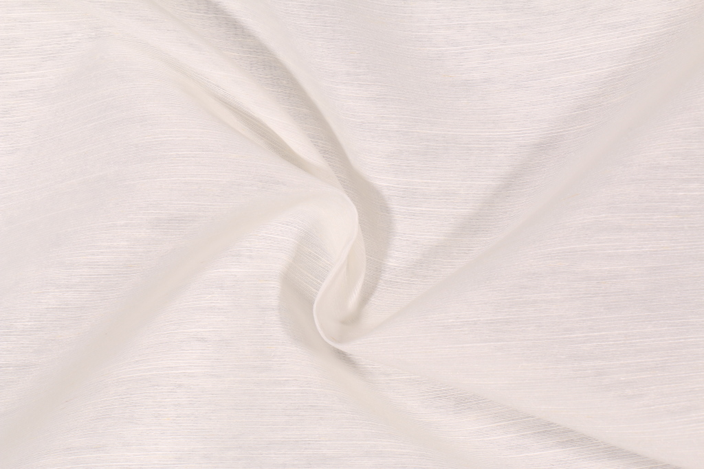 11.3 Yards Designer Polyester & Linen Sheer Drapery Fabric in Winter ...