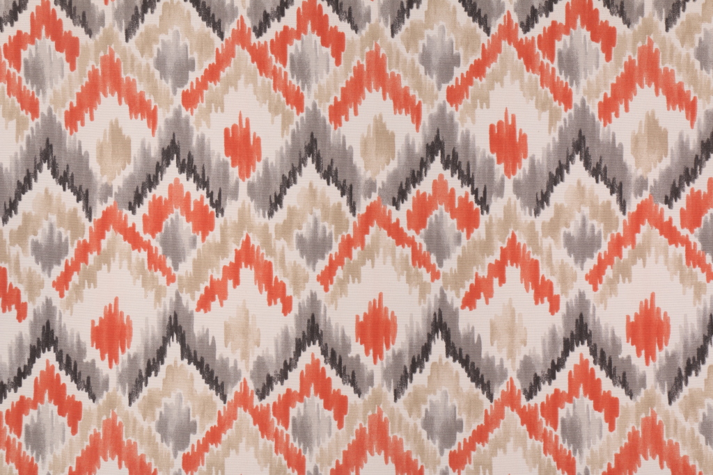 Mill Creek Sainsbury Printed Polyester Outdoor Fabric in Flint