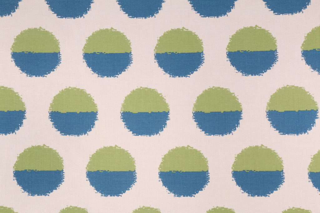 Golding Margot Printed Drapery Fabric in Mediterranean