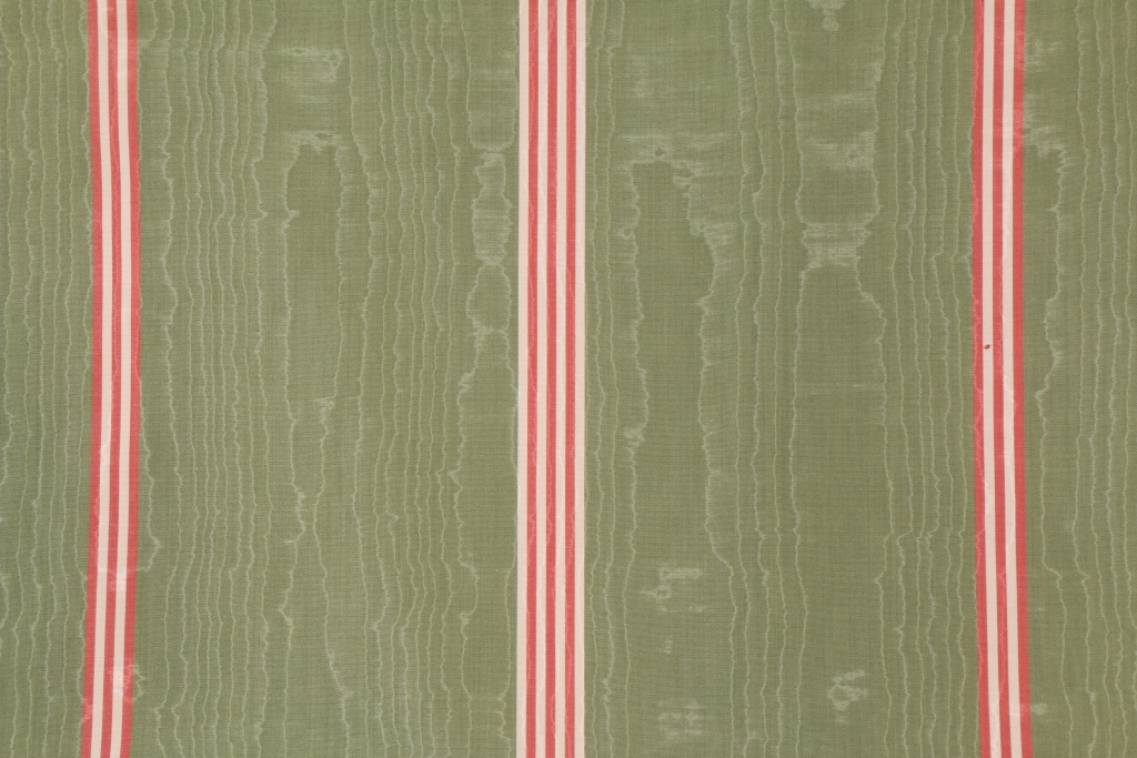 3.3 Yards Beacon Hill Morgan Stripe Italian Woven Cotton Moire ...