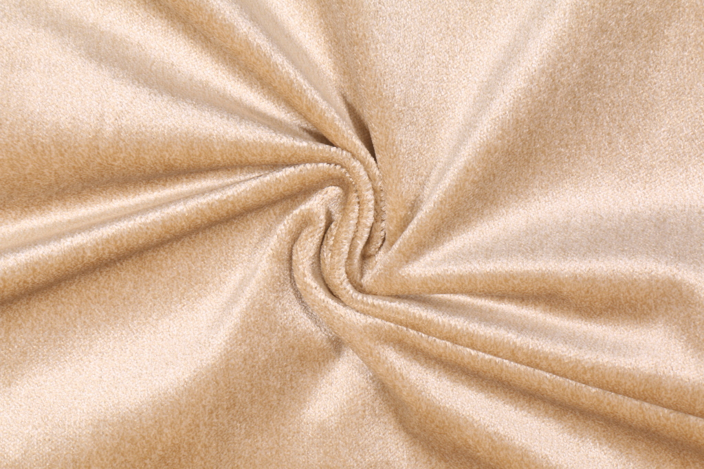 10 Yards Designer Italian Made Velvet Upholstery Fabric in Dune