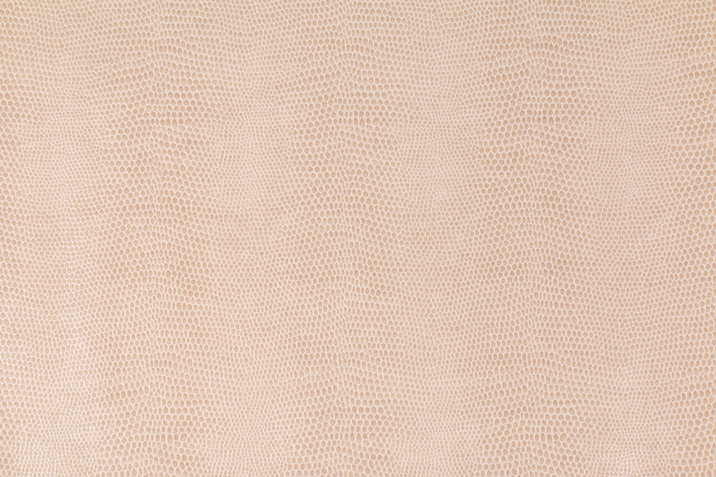 Snakeskin Vinyl Upholstery Fabric in Natural