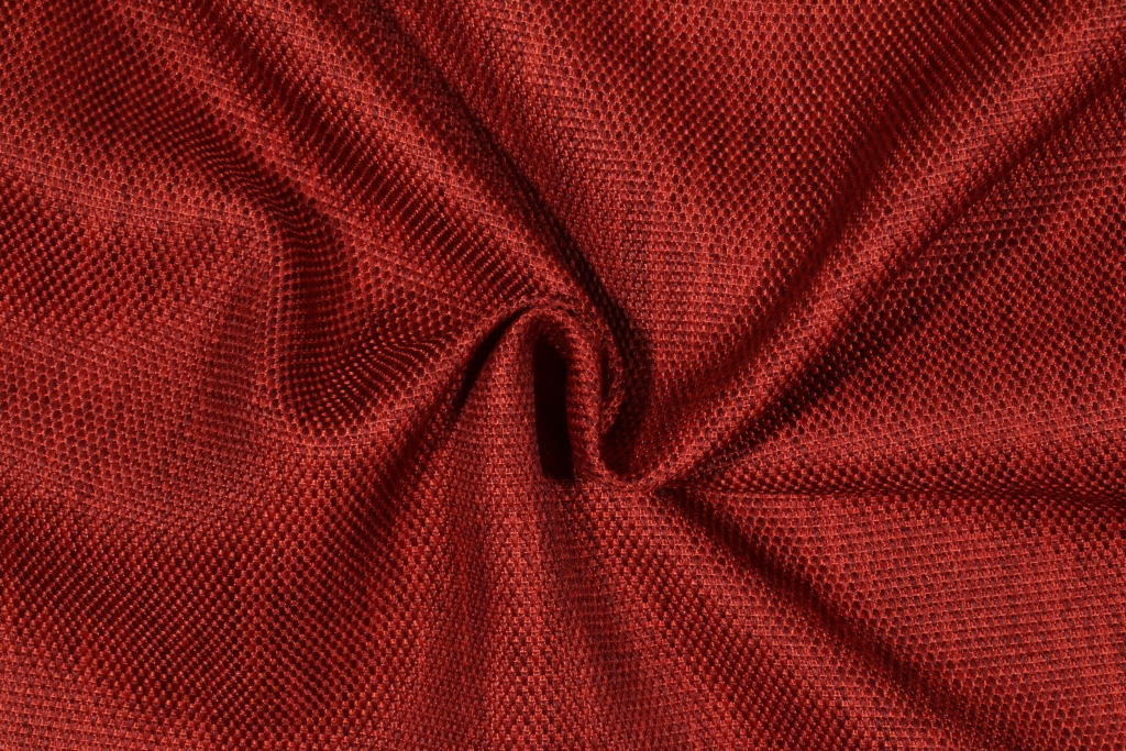 2 Yards Richloom Vail Woven Poly Decorator Fabric in Brick