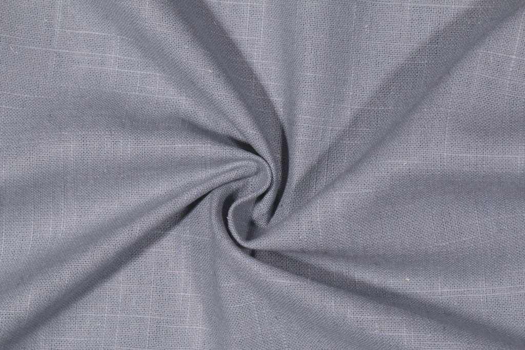 Robert Allen Linen Slub Woven Decorator Fabric in Slate
