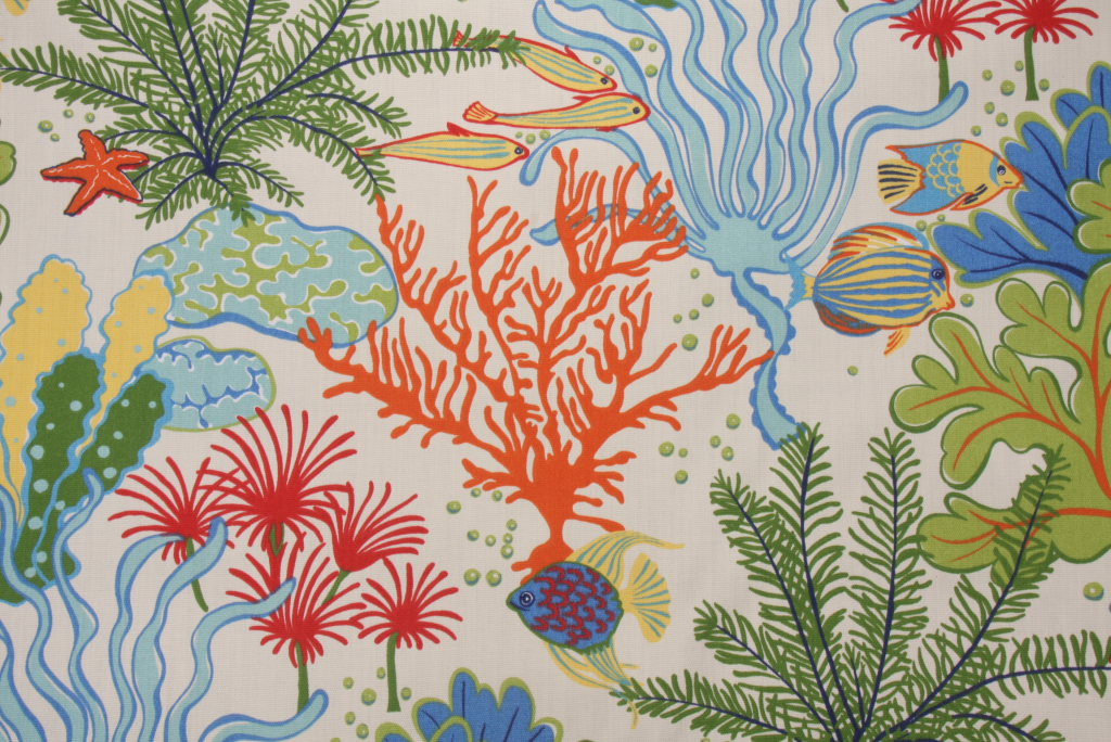 Mill Creek Splish Splash - Terrace Printed Polyester Outdoor Fabric in ...