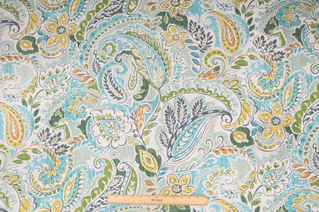 Mill Creek Pezzola Printed Polyester Outdoor Fabric in Lakeland