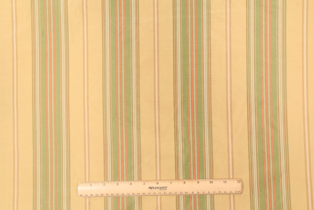 Silk Stripe Drapery Fabric