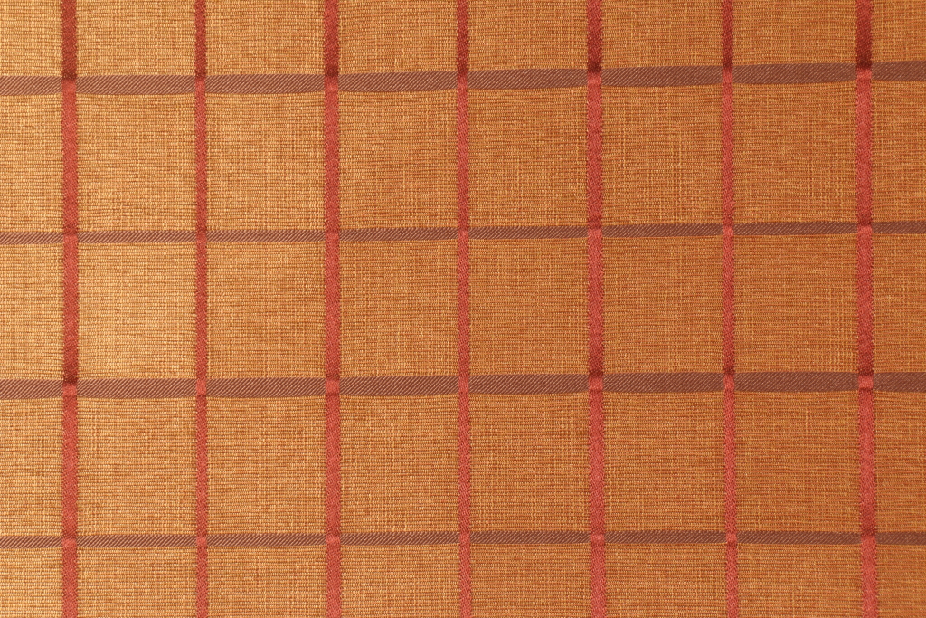 9.6 Yards Beacon Hill Grid Texture Silk & Linen Drapery Fabric in ...