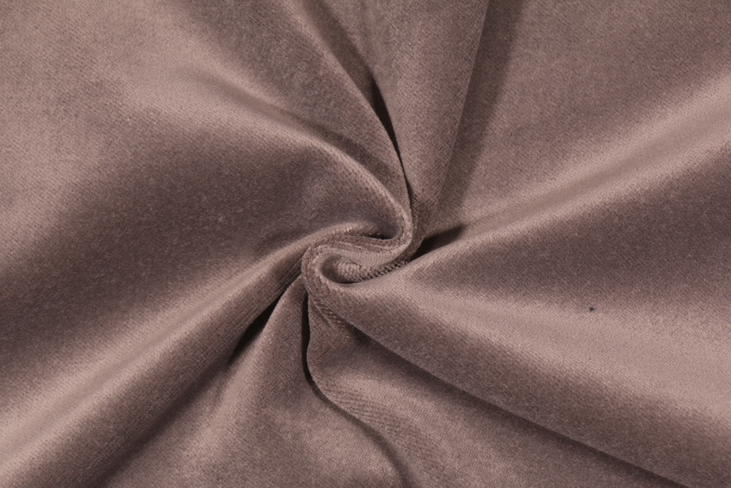 12.6 Yards Plush Polyester Upholstery Fabric in Brindle