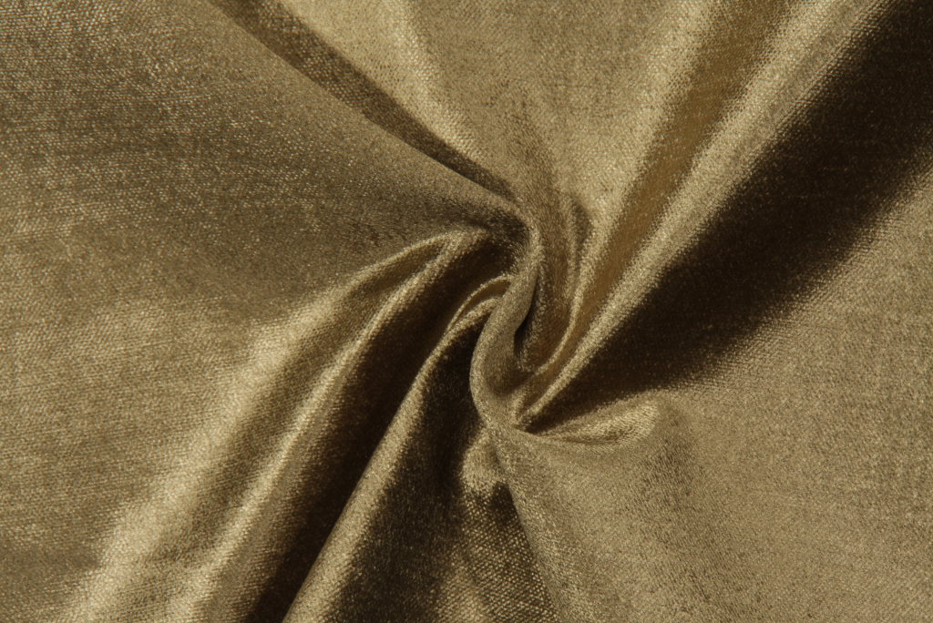 Hamilton Intrigue Velvet Upholstery Fabric in Olive
