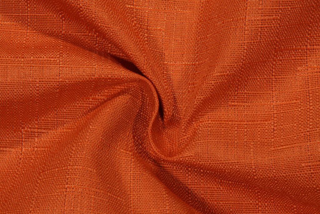 Surf Woven Olefin Outdoor Fabric in Sunset Orange