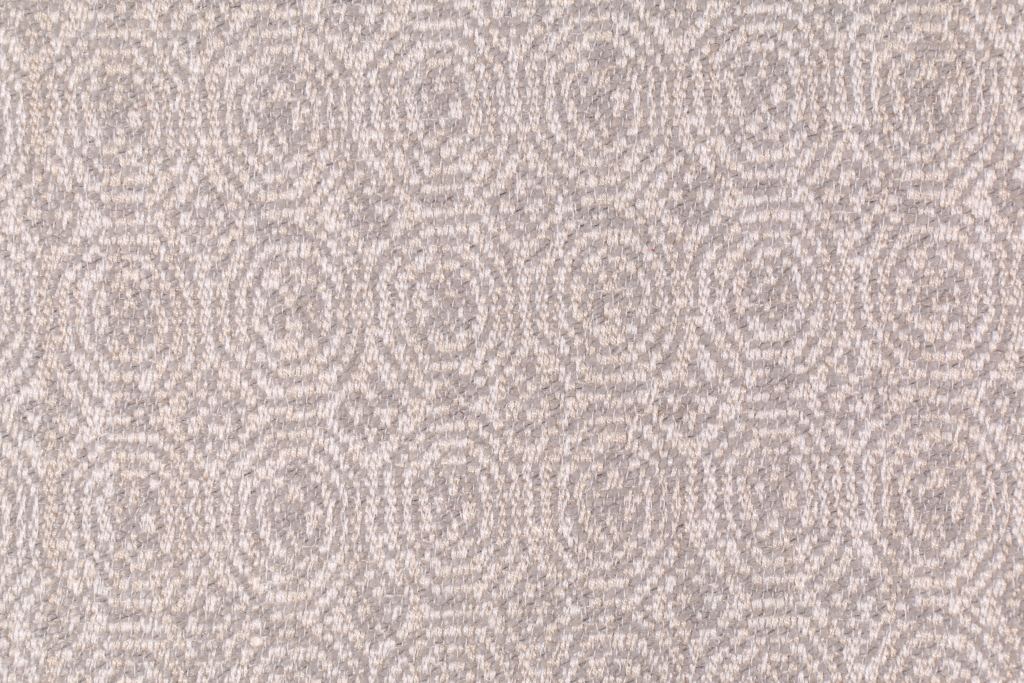 4 Yards Coil Pattern Upholstery Fabric in Dove