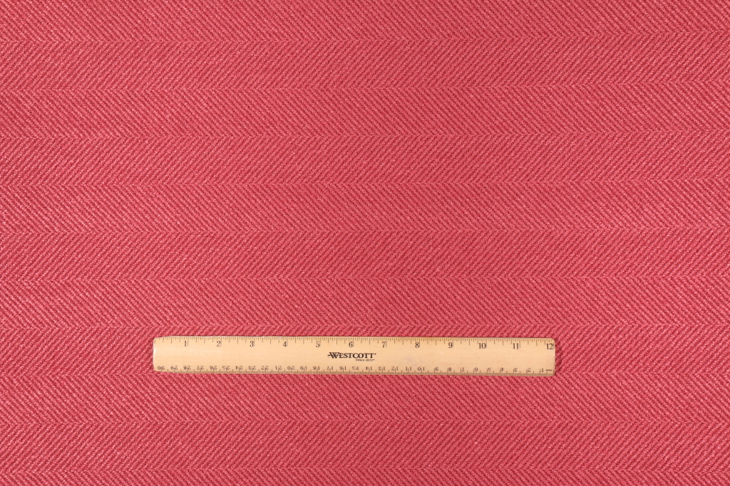 5 Yards Trax Upholstery Fabric in Raspberry