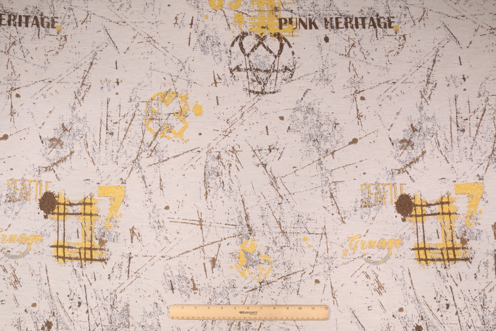 11.5 Yards Punk Heritage Tapestry Upholstery Fabric