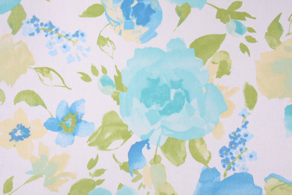 Richloom Posh Printed Cotton Drapery Fabric in Capri $8.95 per yard