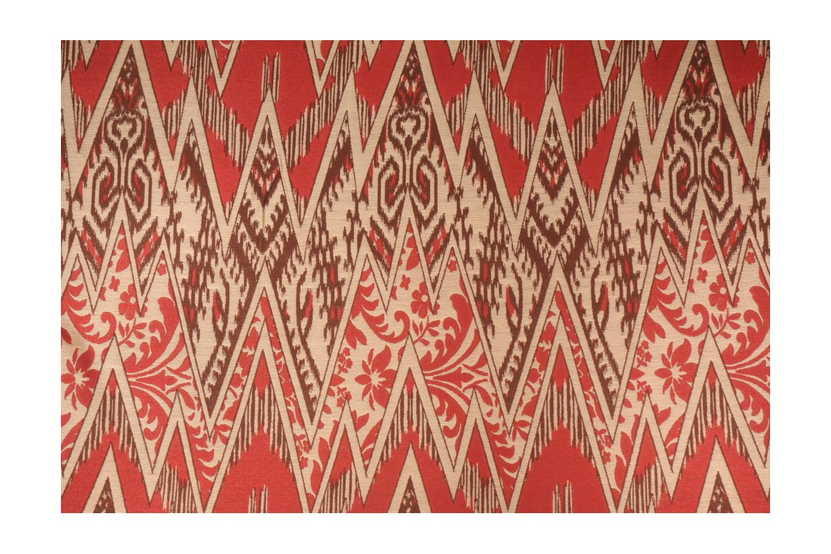 Fabicut Sumatra Tapestry Upholstery Fabric in Poppy Brown