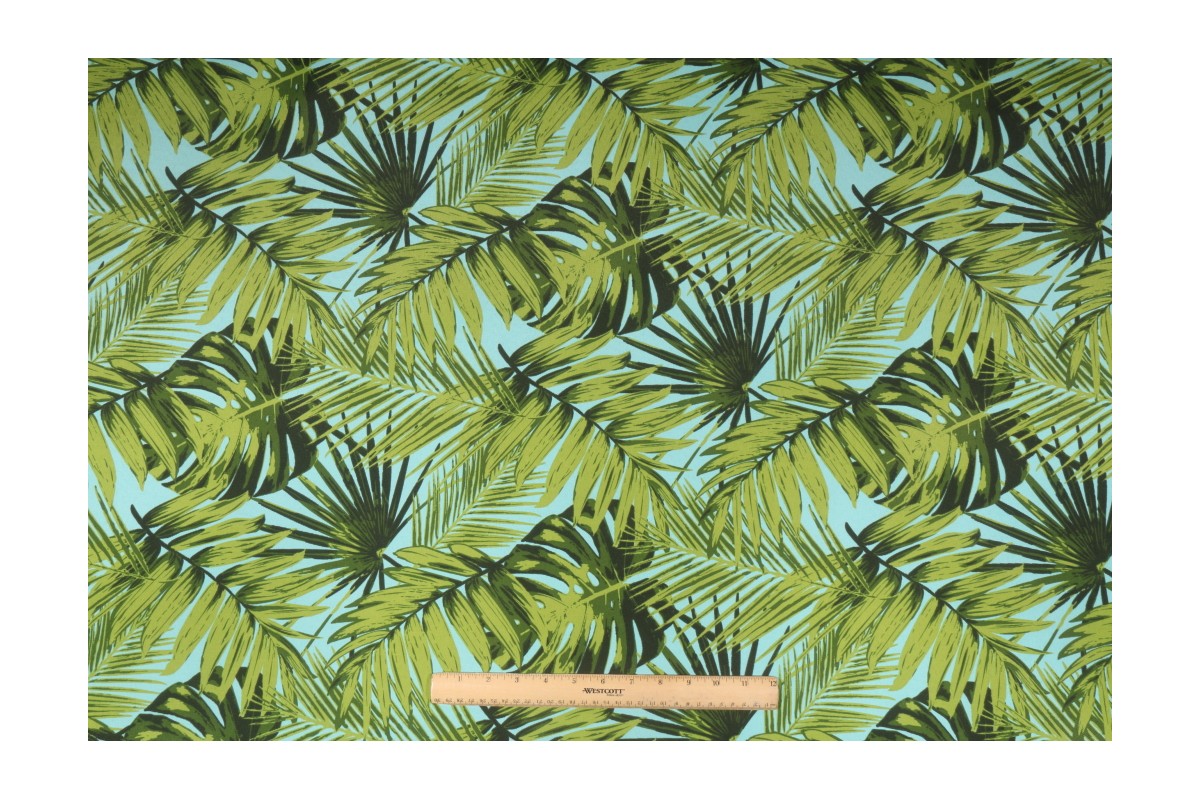 Terrasol Tropica Printed Polyester Outdoor Fabric in Aruba