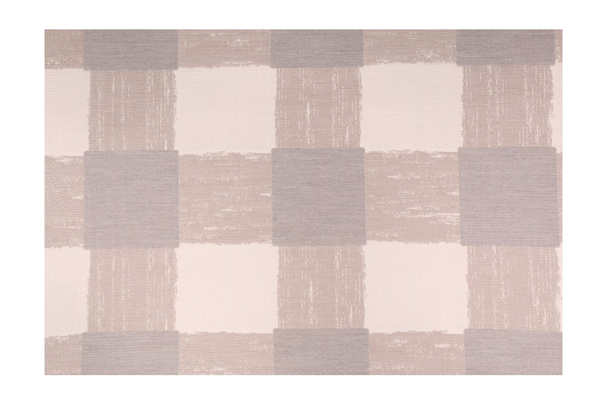 Sunbrella Painted Plaid Solution Dyed Acrylic Outdoor Fabric in Pumice