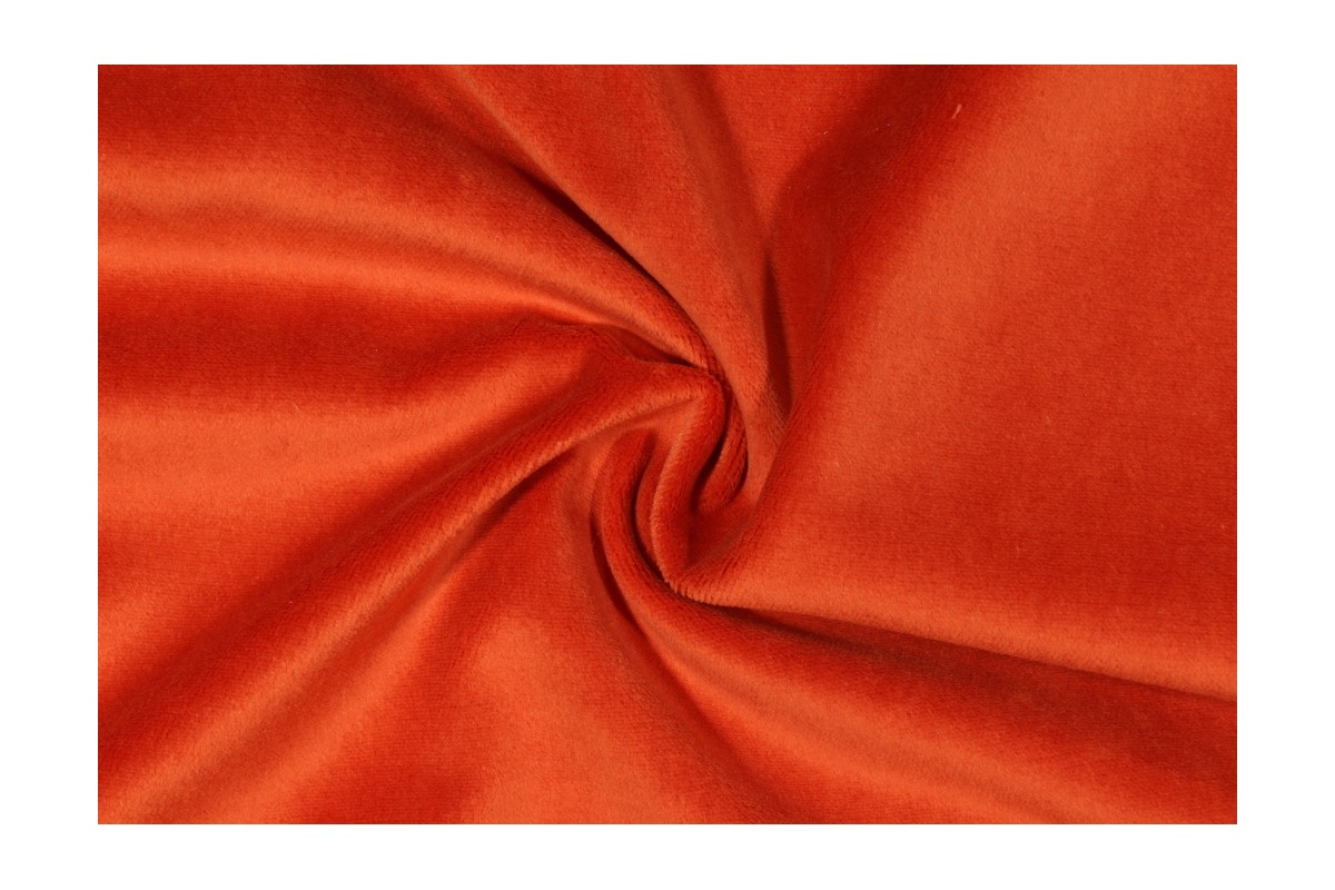 14 Yards 36208 Velvet Upholstery Fabric in Burnt Orange-48