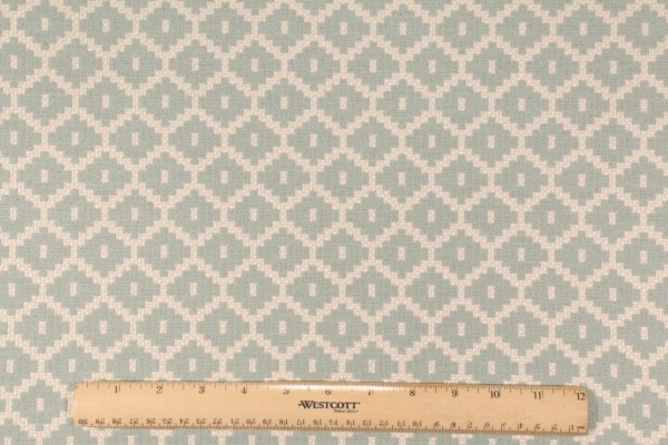 9.2 Yards Woven Upholstery Fabric in Spa