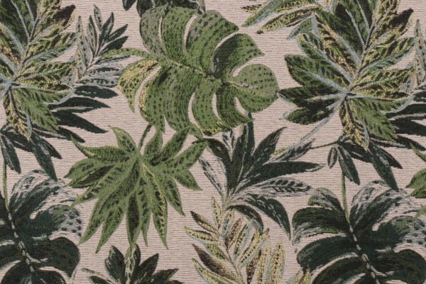 Performatex Rain Forest Woven Upholstery Fabric in Greenlin